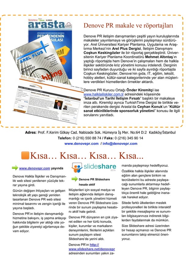 Denoveden haberler-sayi-2 | PDF