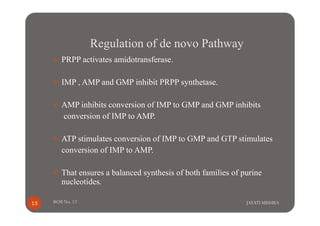 De novo and salvage pathway of purines | PDF