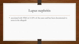 De novo microangiopathy after kidney transpanation[3023] | PPTX