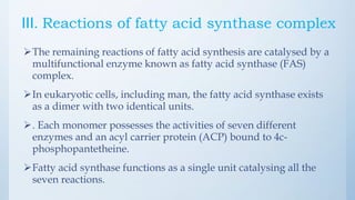 De Novo Synthesis Of FATTY ACID PPT.pptx