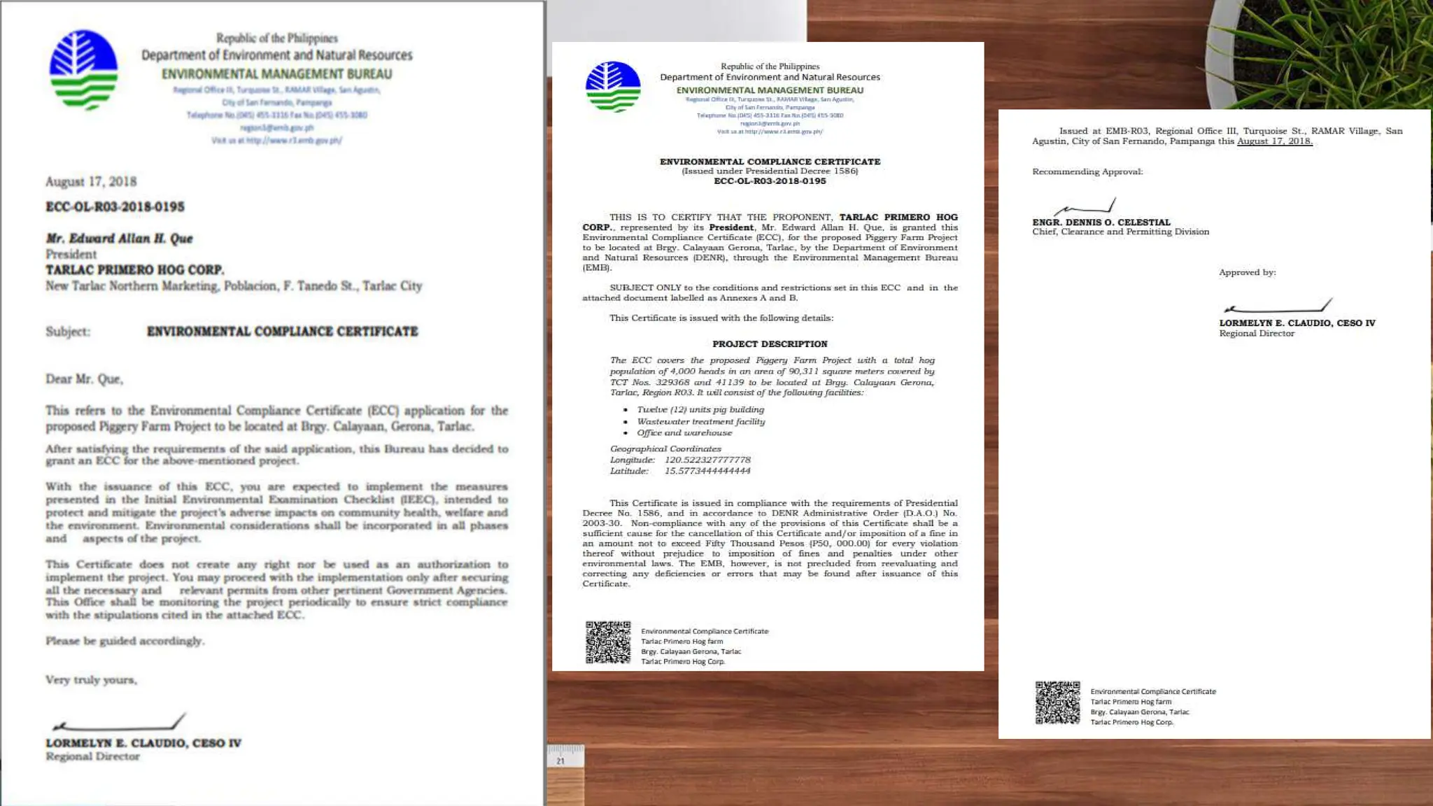 DENR-PENRO-Bulacan-Presentation Philippine EIS | PDF