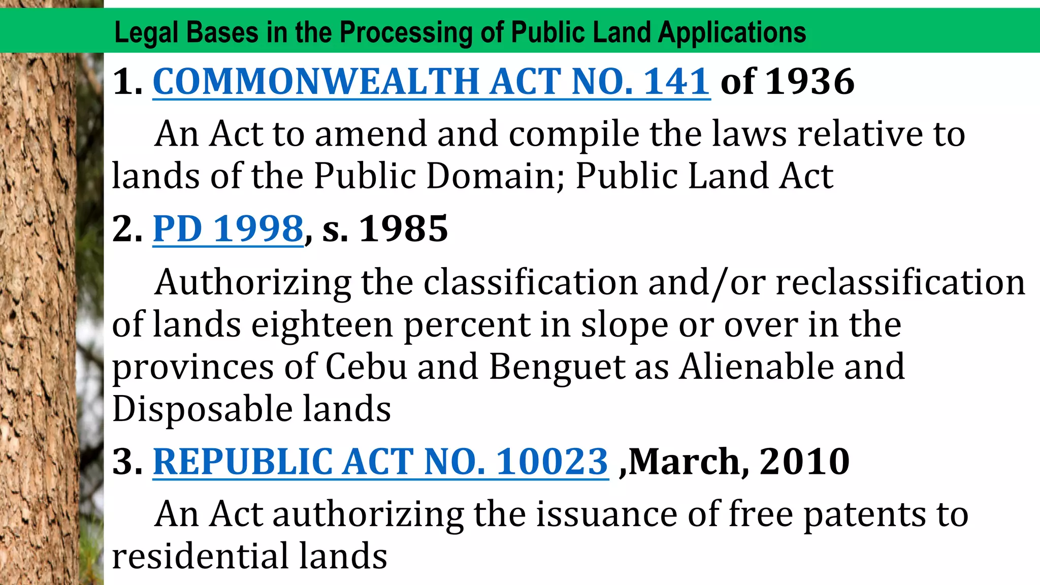 The Overall Land Situation of Baguio City: Issues and Challenges | PDF