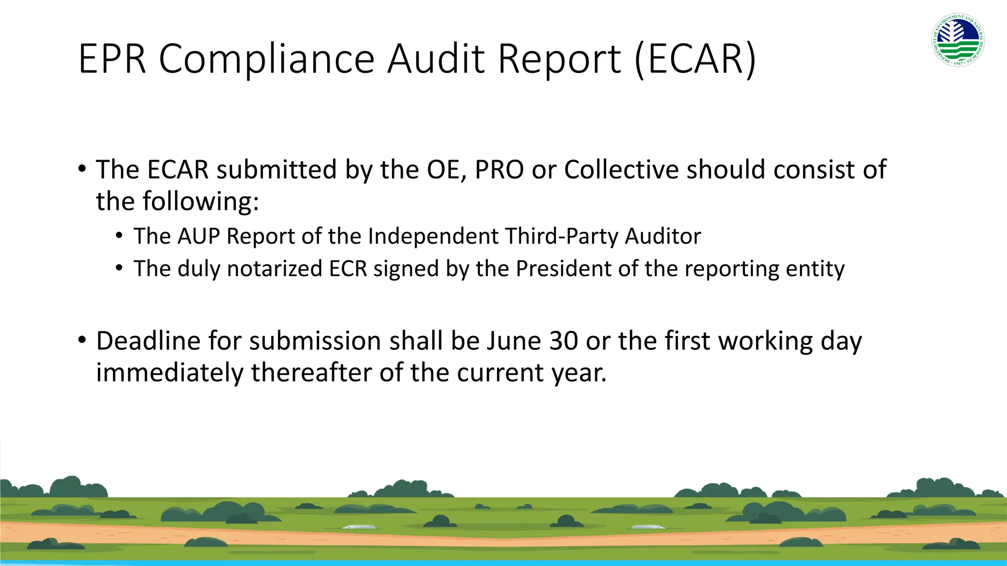 DENR EPR Law Compliance Updates April 2024 | PDF