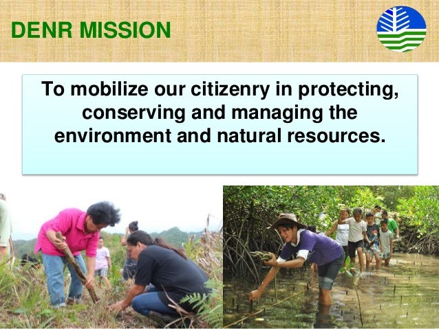 Denr mandate and role on climate change 11 march 2013