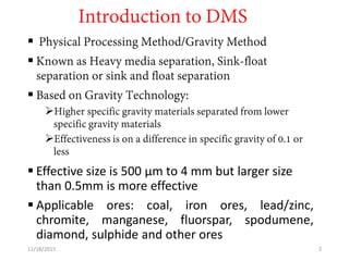 Dense Medium Separation | PDF