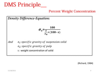 Dense Medium Separation | PDF
