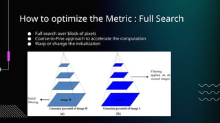 Dense Motion Estimation for Computer Vision | PPTX