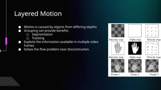 Dense Motion Estimation for Computer Vision | PPTX
