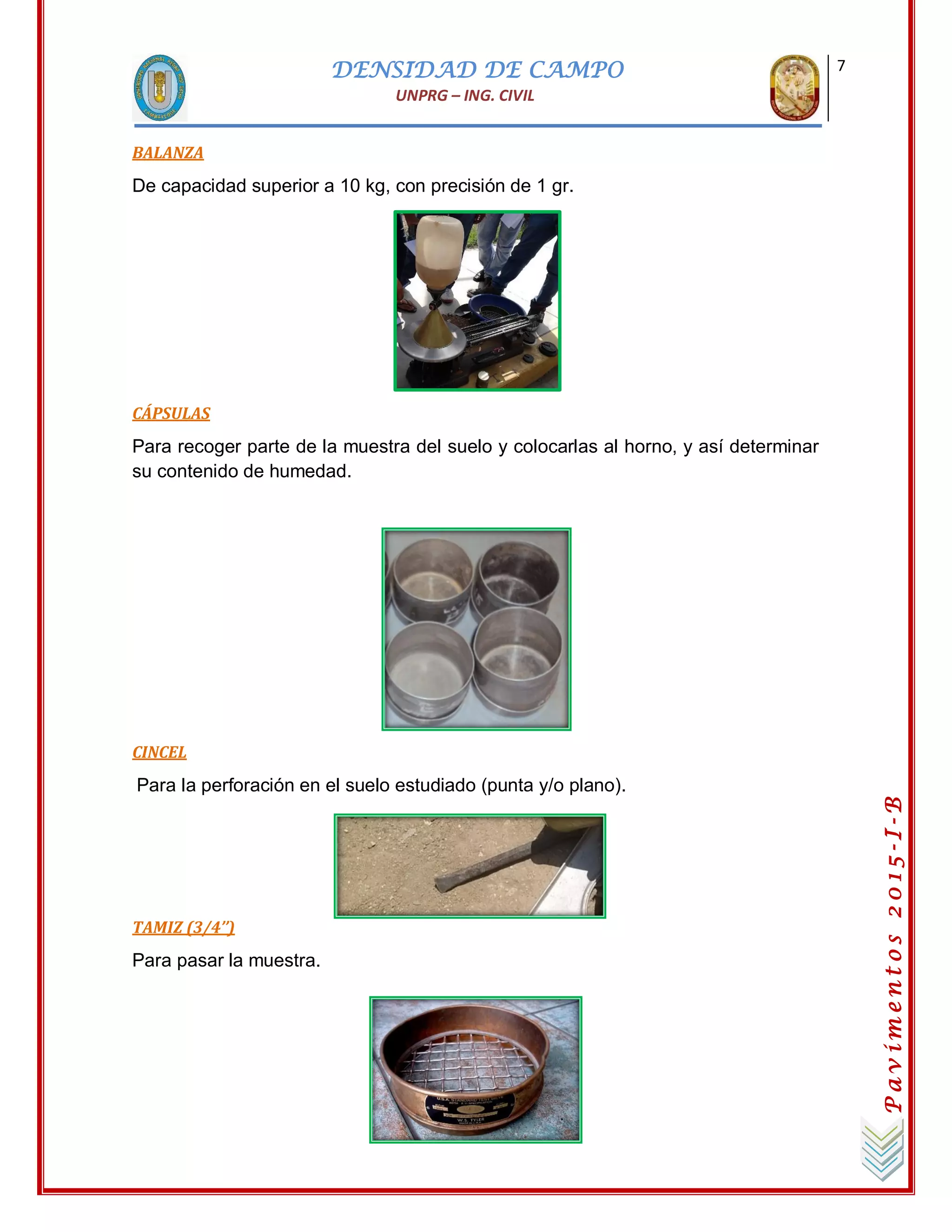 DENSIDAD IN SITU-MÉTODO DEL CONO DE ARENA | PDF