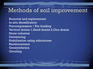 GROUND IMPROVEMENT-DENSIFICATION METHODS | PPT | Developmental Sites ...