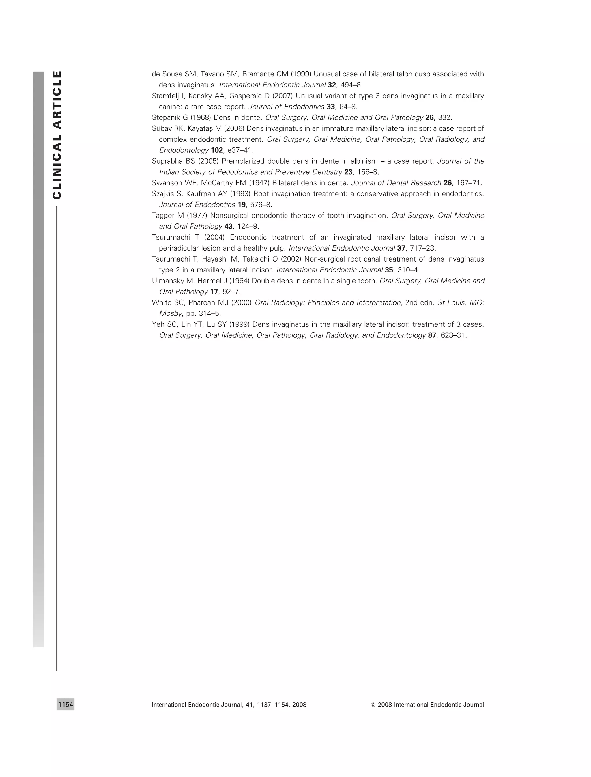 Dens invaginatus part 2 | PDF