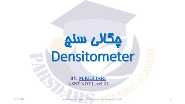 Densitometer | PDF | Physics | Science