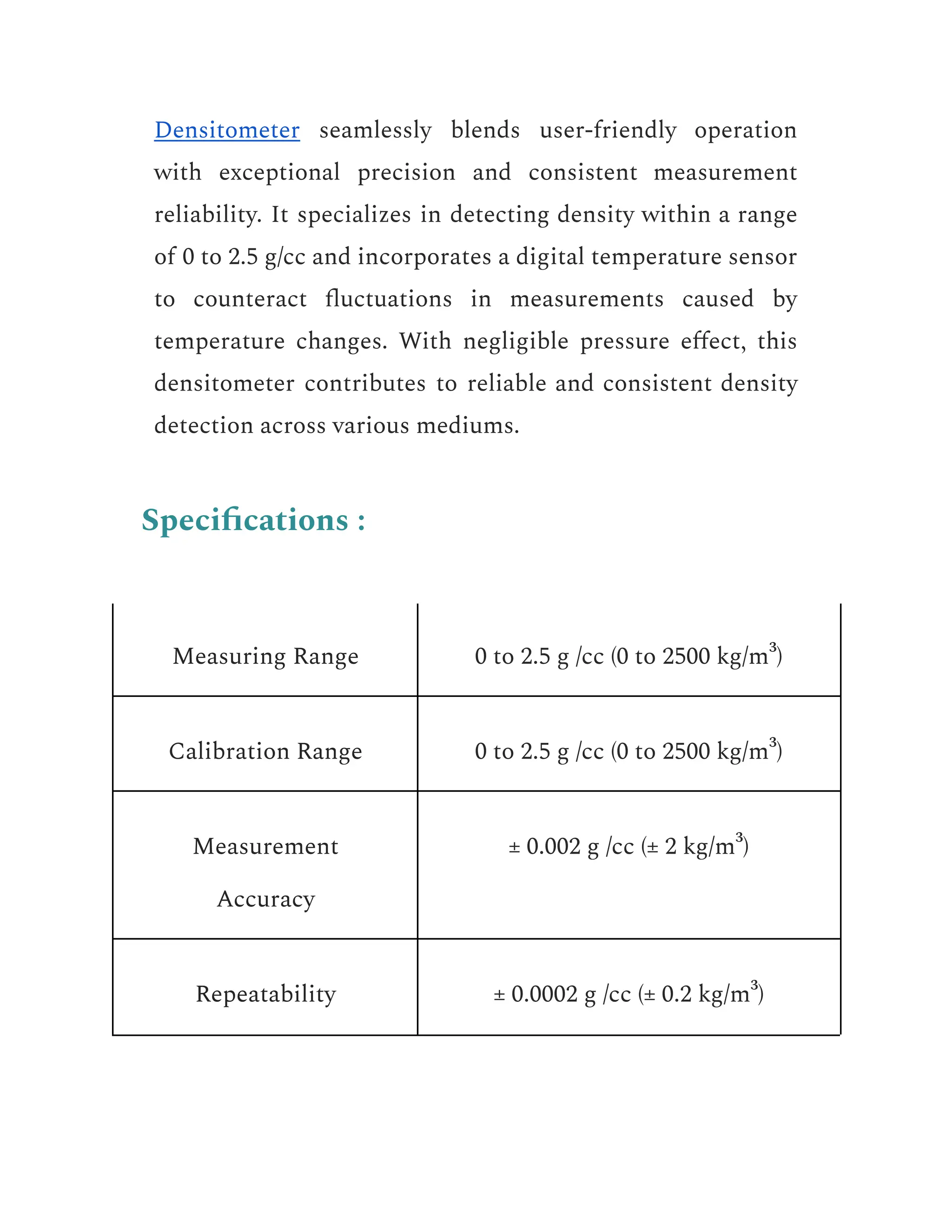 _Densitometer | PDF