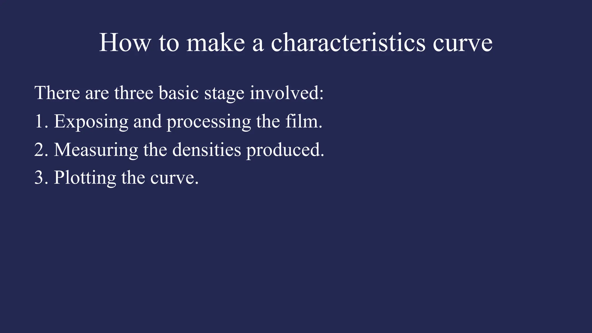 Densitometry, transmittance, opacity, optical density, characteristics curve and it's features ...