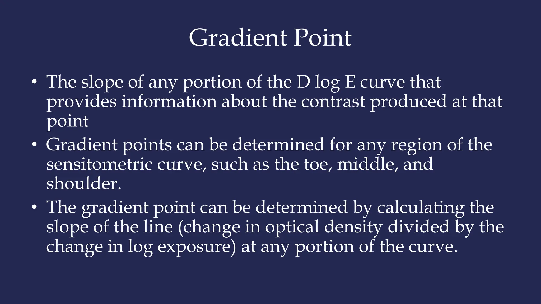 Densitometry, transmittance, opacity, optical density, characteristics curve and it's features ...