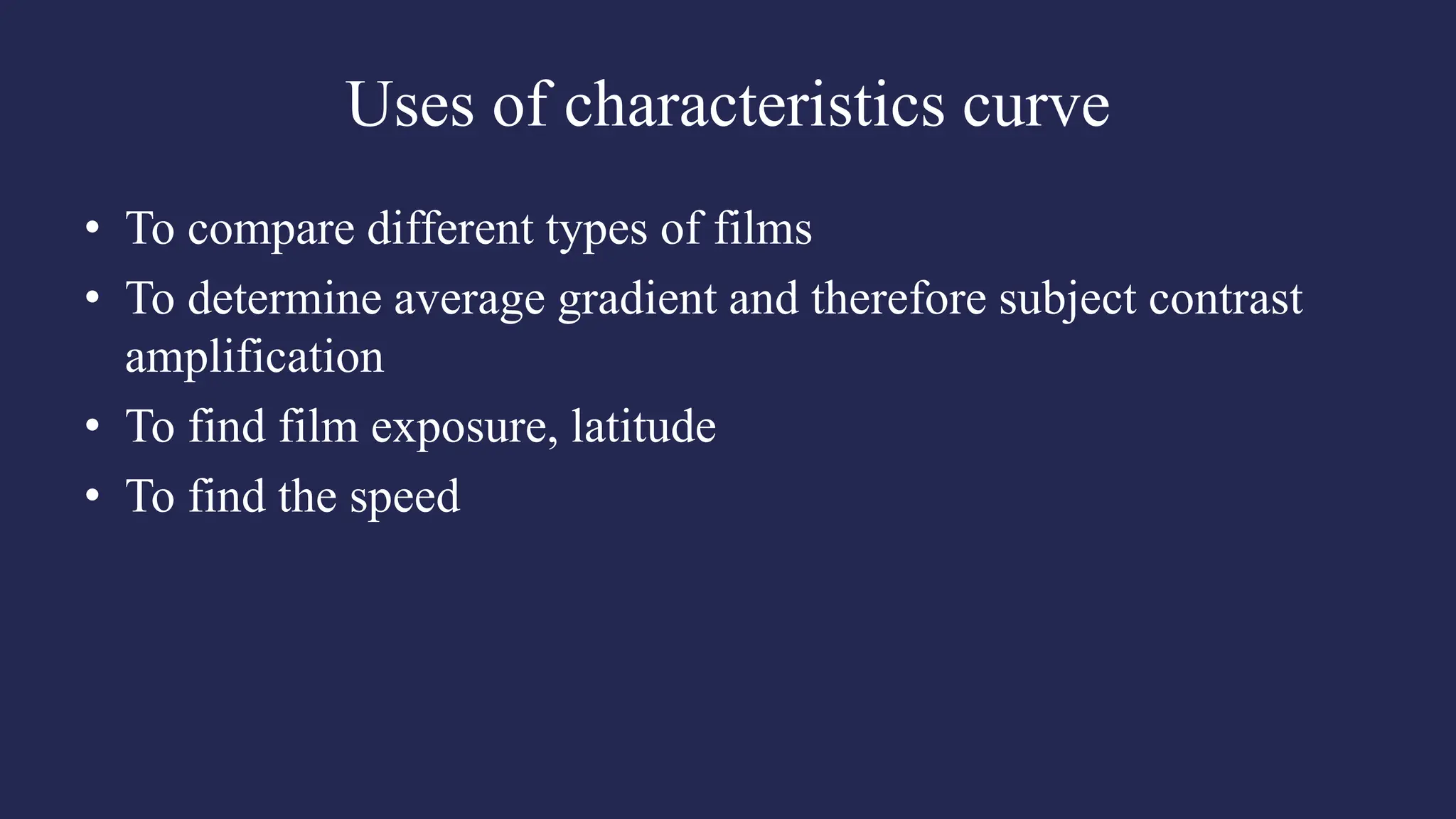 Densitometry, transmittance, opacity, optical density, characteristics ...