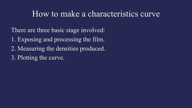 Densitometry, transmittance, opacity, optical density, characteristics curve and it's features ...