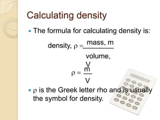 Density | PPT