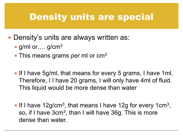 Density!!!!!! | PPTX | Physics | Science