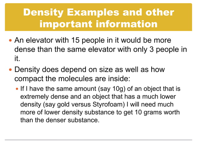 Density!!!!!! | PPTX | Physics | Science