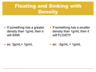 Density!!!!!! | PPTX