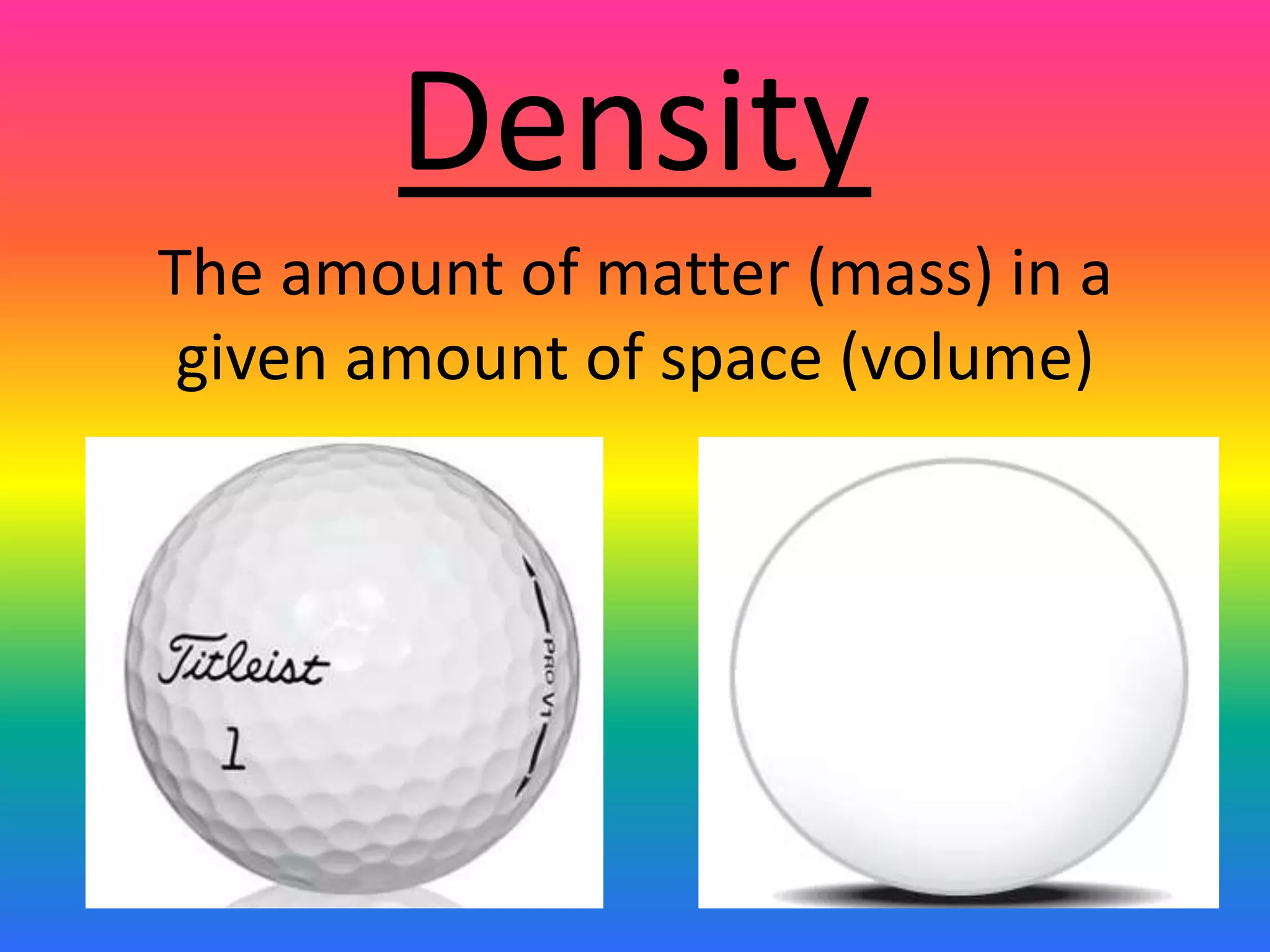 Density | PPTX | Physics | Science