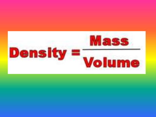 Density | PPTX | Physics | Science