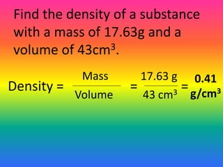 Density | PPT