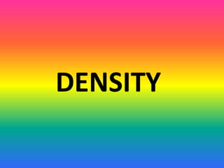 Density | PPT