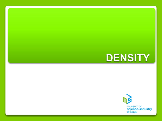 Density | PPTX