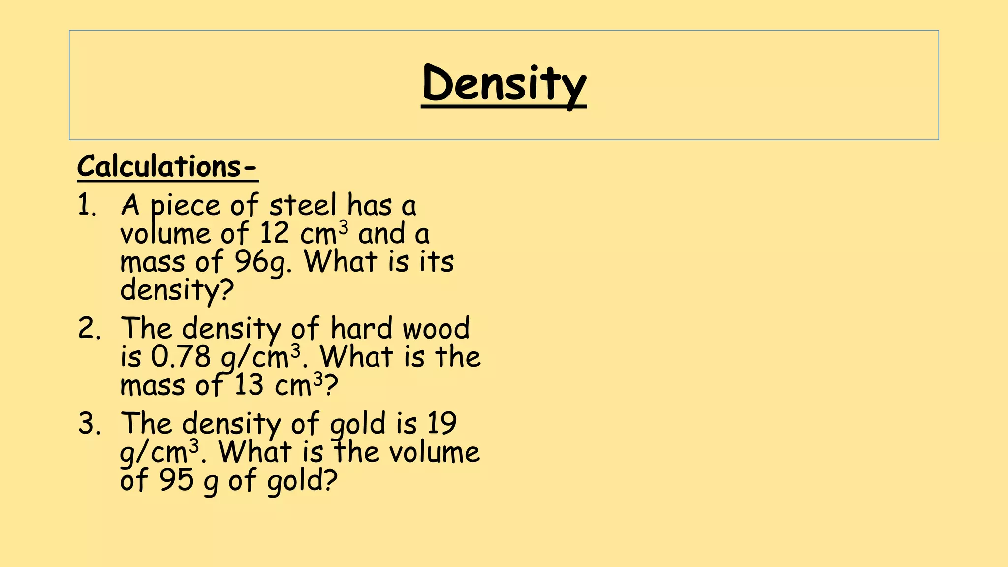 Density | PPT