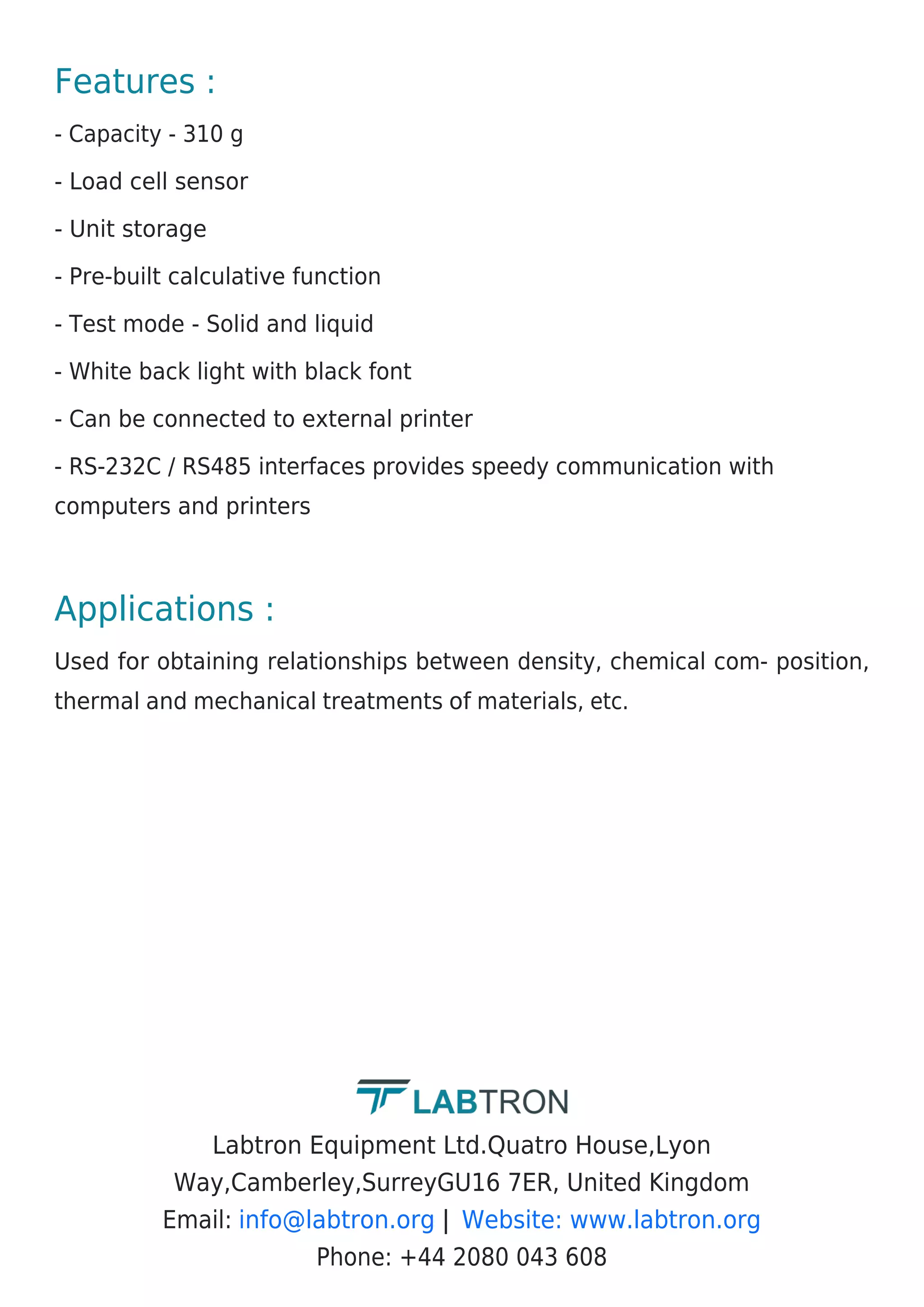 Density-balance | PDF