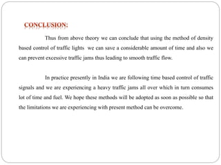 Density based-traffic-light-control-system project-2 (3) | PPTX