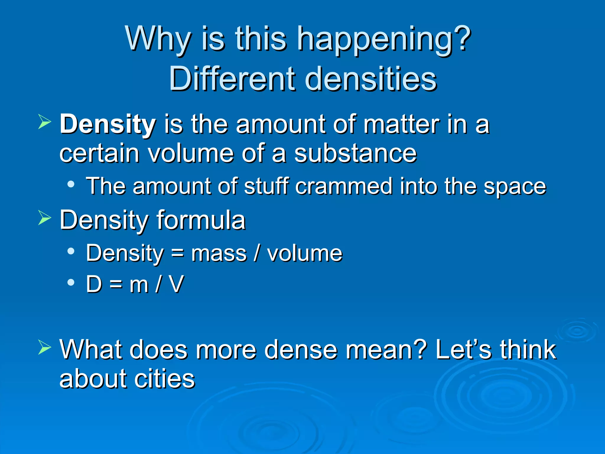 Density Intro | PPT