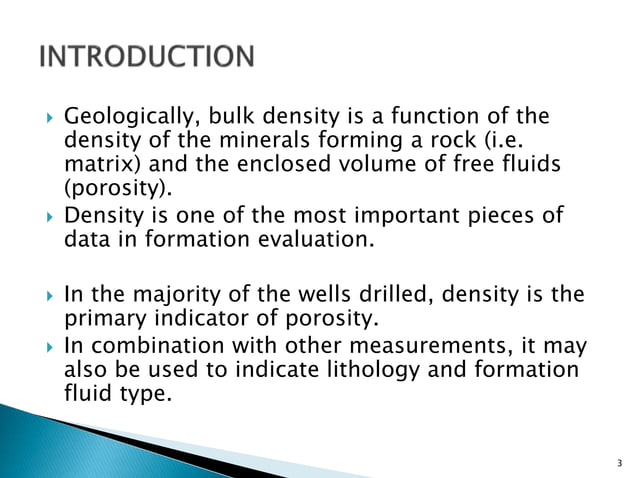 Density log | PPT