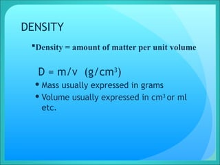 Density igcse float sink buoyancy upthrust | PPT