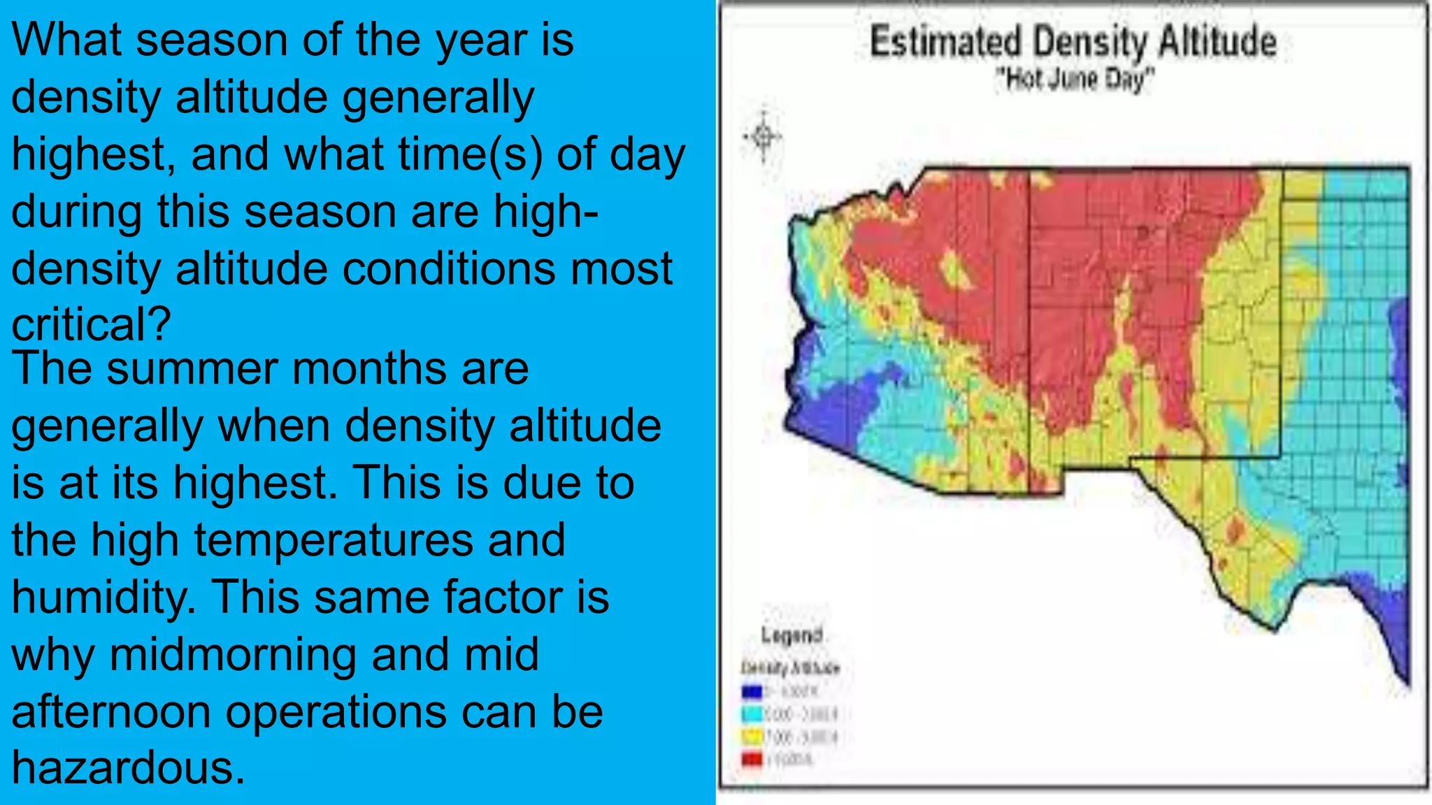 Density Altitude Training | PPTX