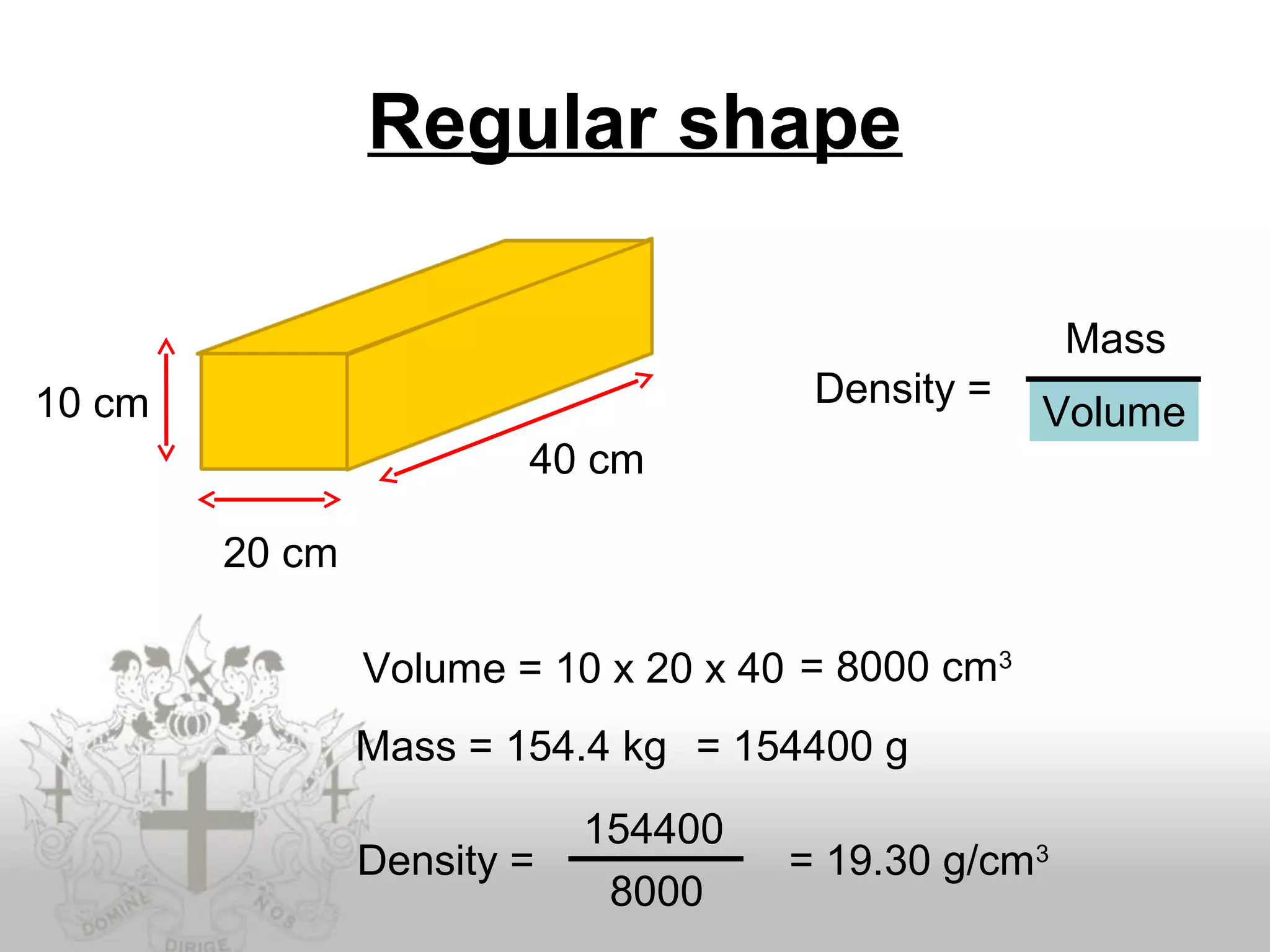 Density and eureka cans l9 9x3 | PPT