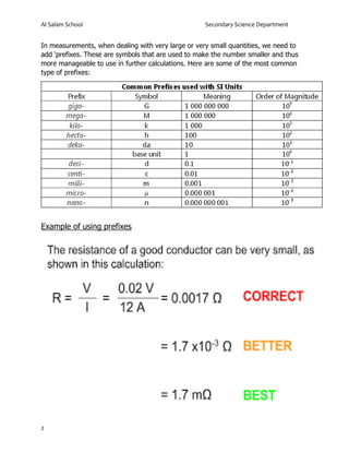 Density and measurement | PDF