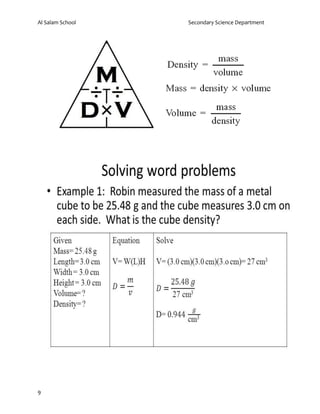 Density and measurement | PDF
