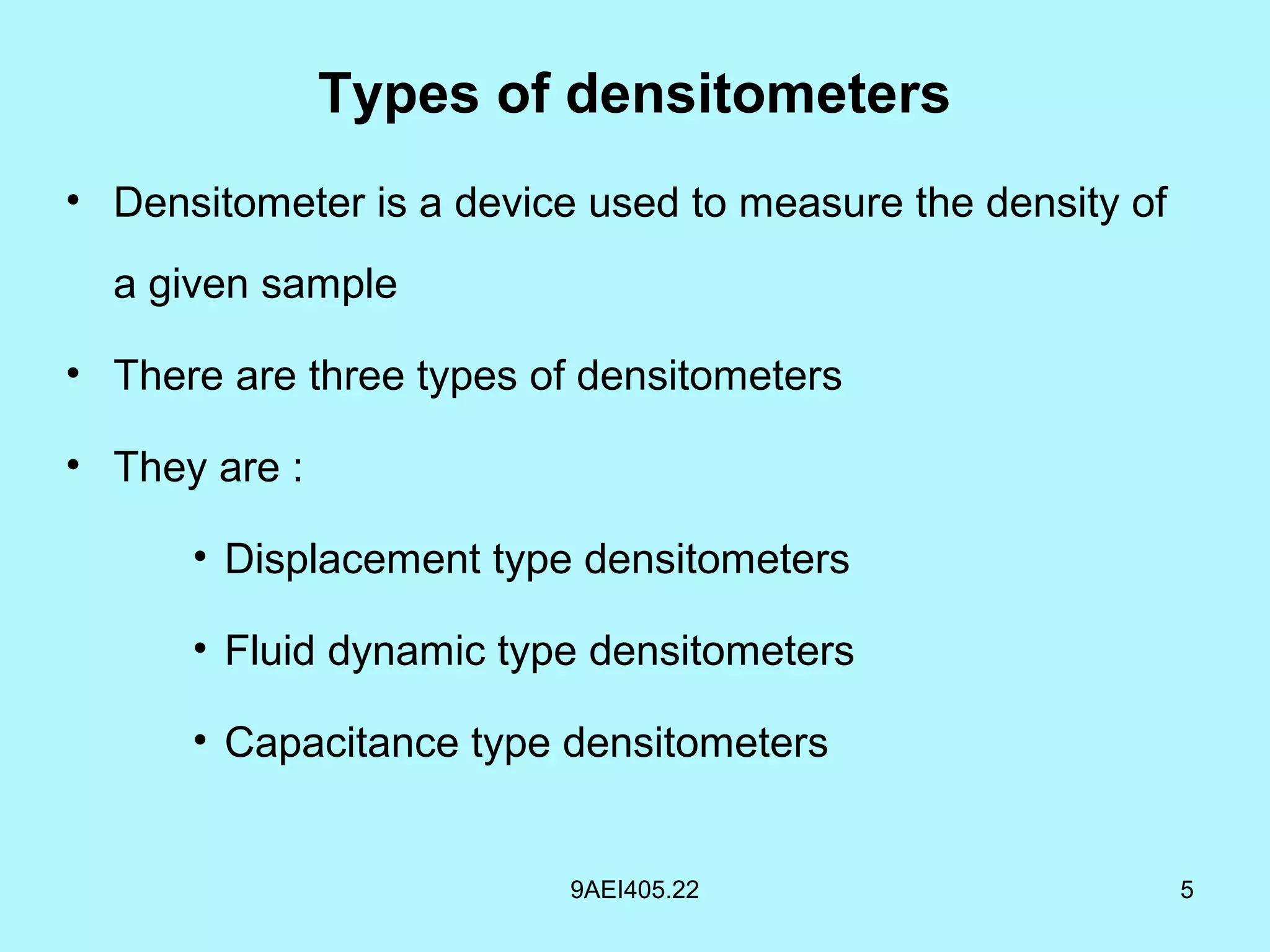 Density and viscocity | PPT