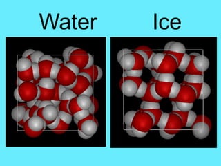 Density Anomaly | PPT | Chemistry | Science
