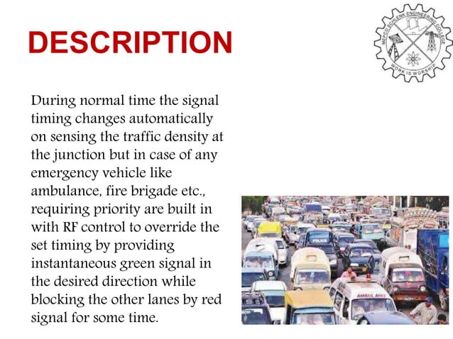 Density based Traffic Light Controller | PPTX