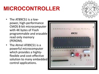 Density based Traffic Light Controller | PPTX