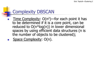 Density based methods | PPTX