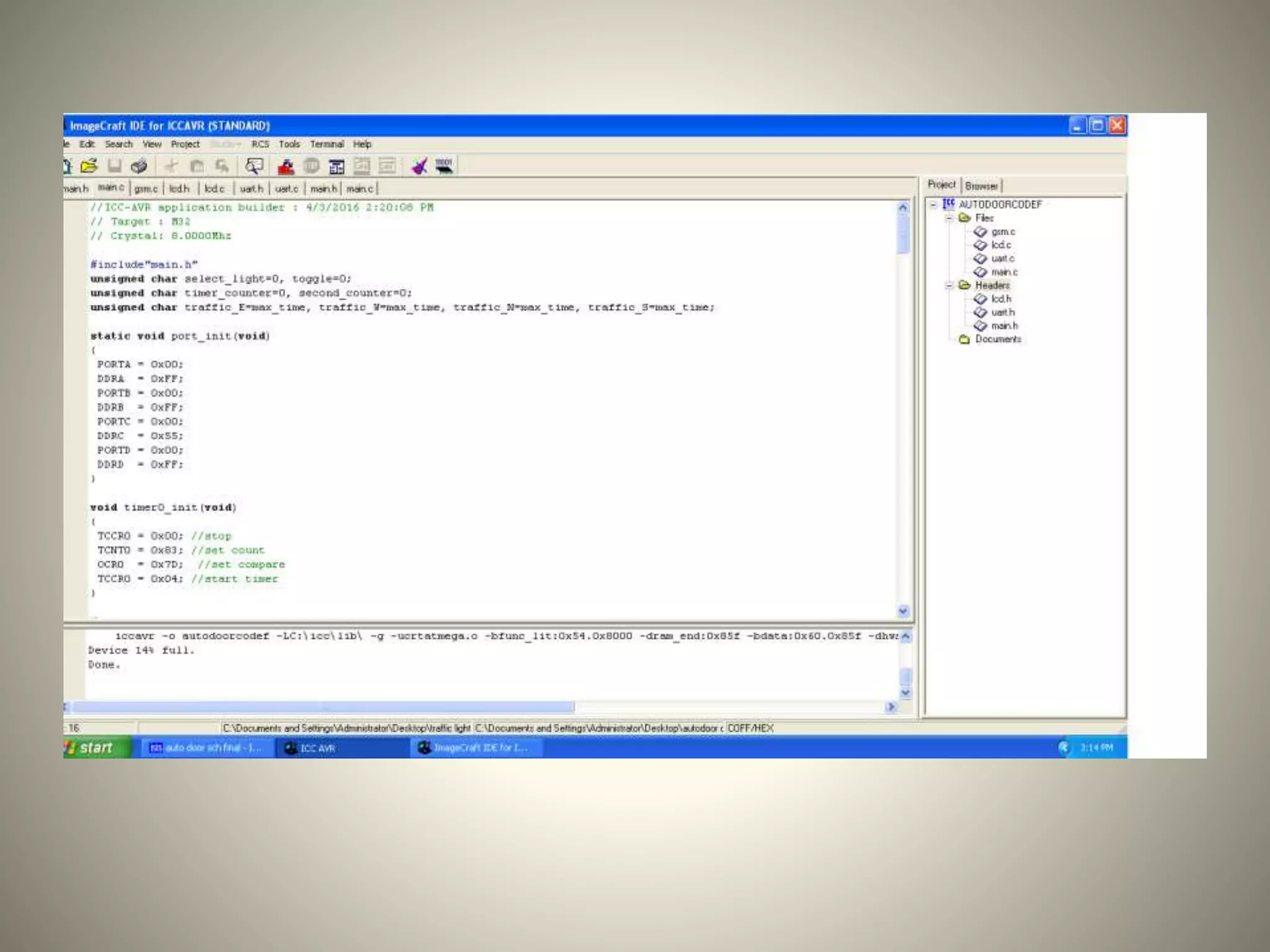 Density Based Traffic Signal Control Using Microcontroller Pptx Computer Peripherals Computing
