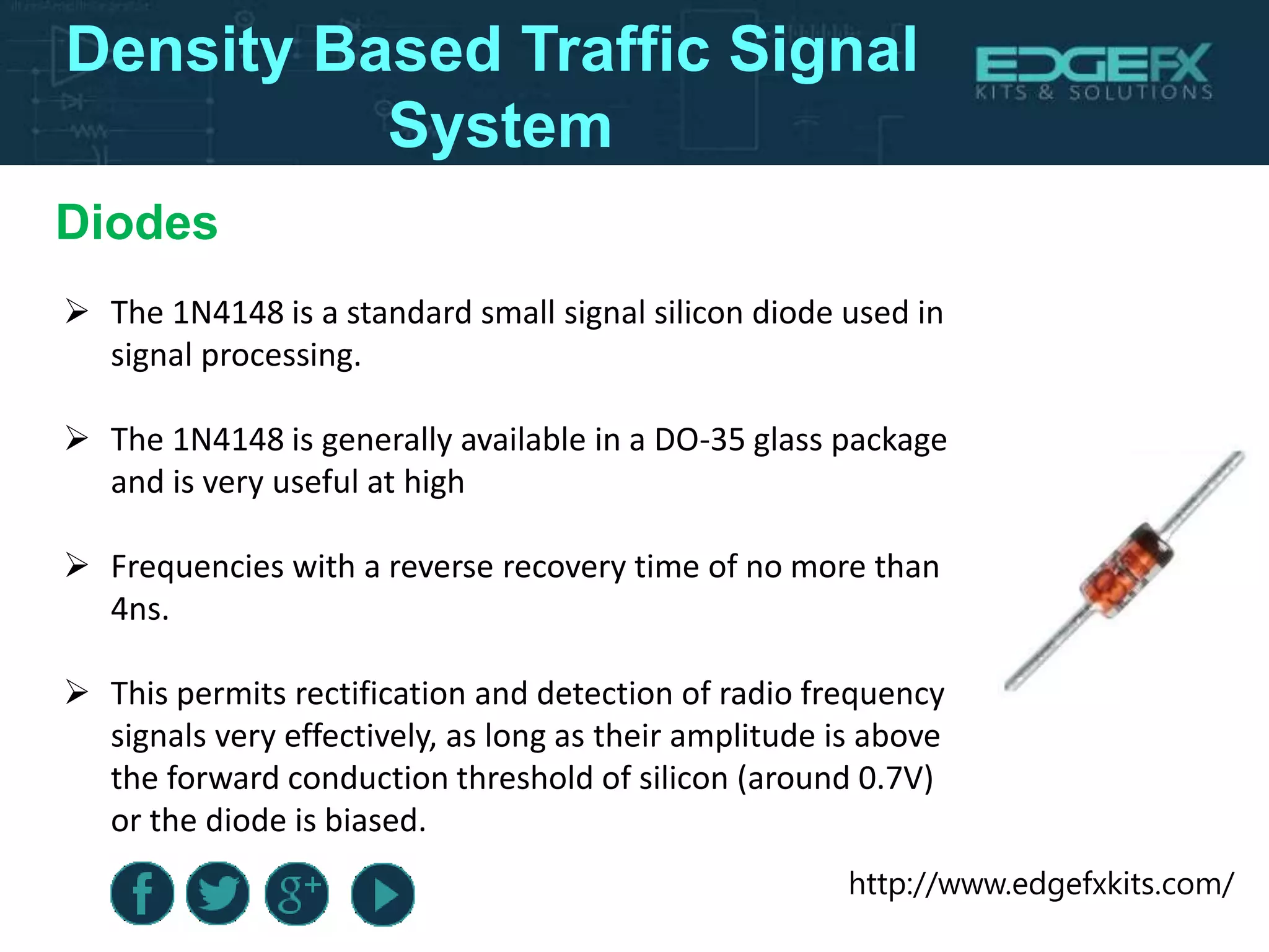 Density based traffic signal system | PPTX