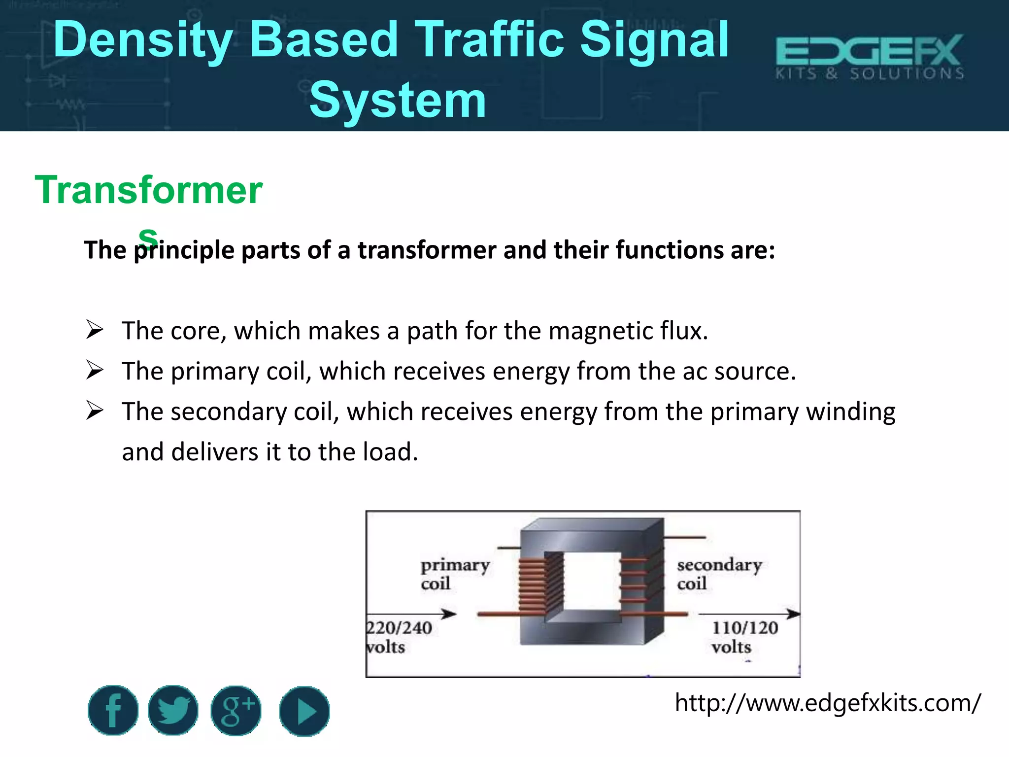 Density based traffic signal system | PPTX