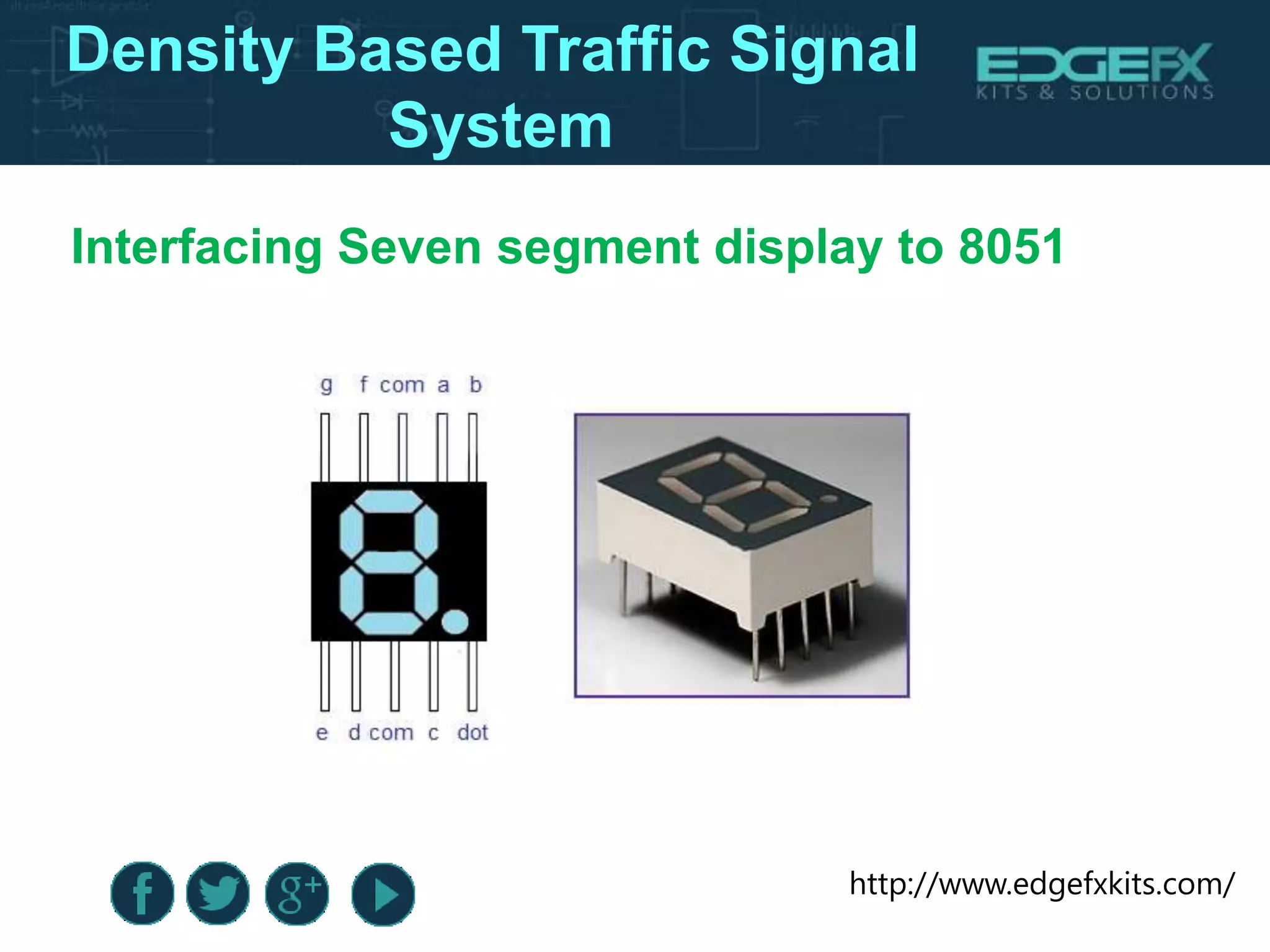 Density based traffic signal system | PPTX