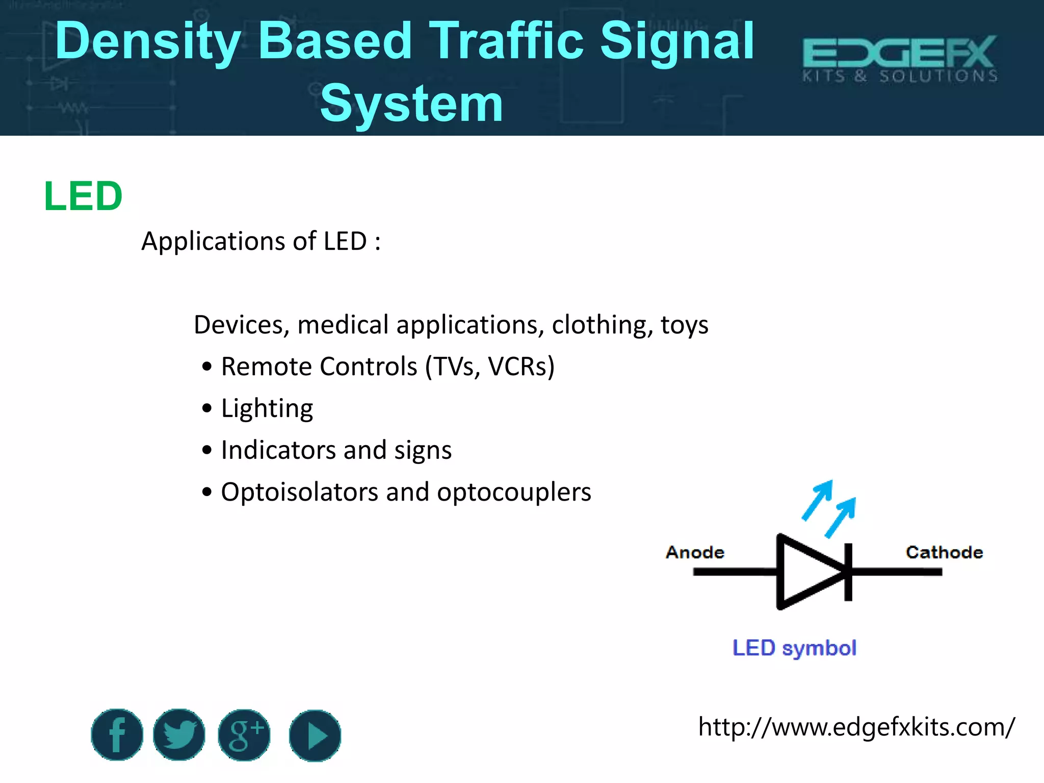 Density based traffic signal system | PPTX
